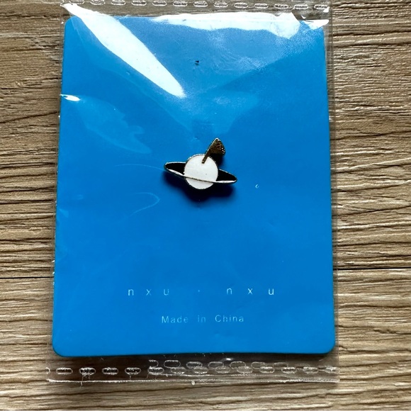 Accessories | New Tiny Planet With Flag Enamel Pin | Poshmark